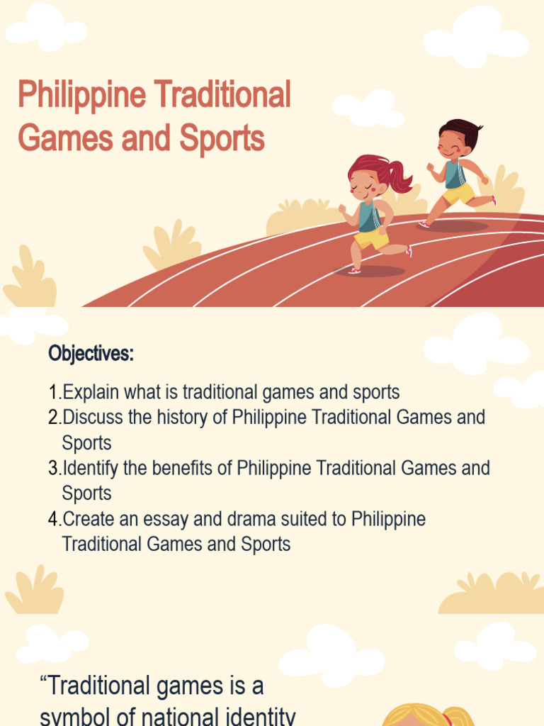 Introduction To Phil Trad Games | PDF | Sports | Philippines