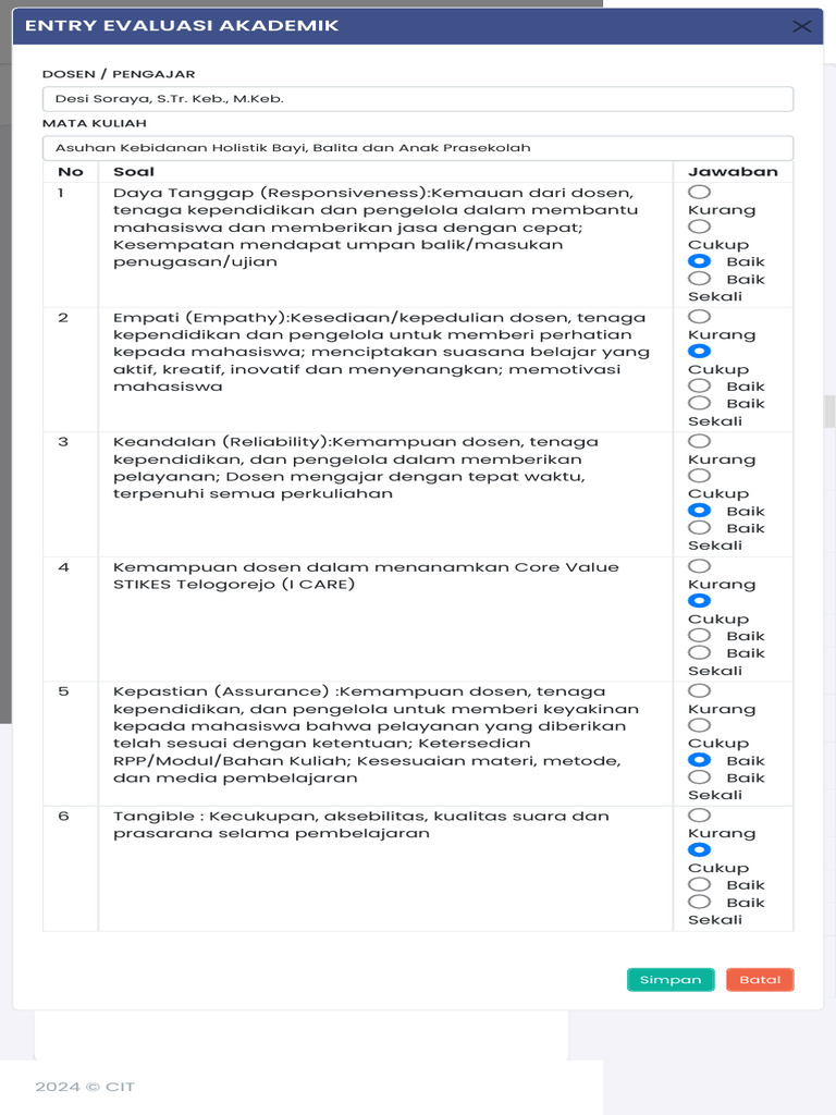 Stikes Telogorejo Semarang | PDF