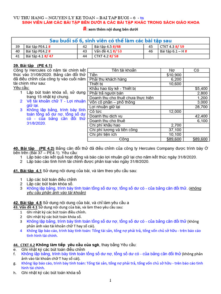TN - BAI TAP BUOI 6 - 2024 - 2027 | PDF