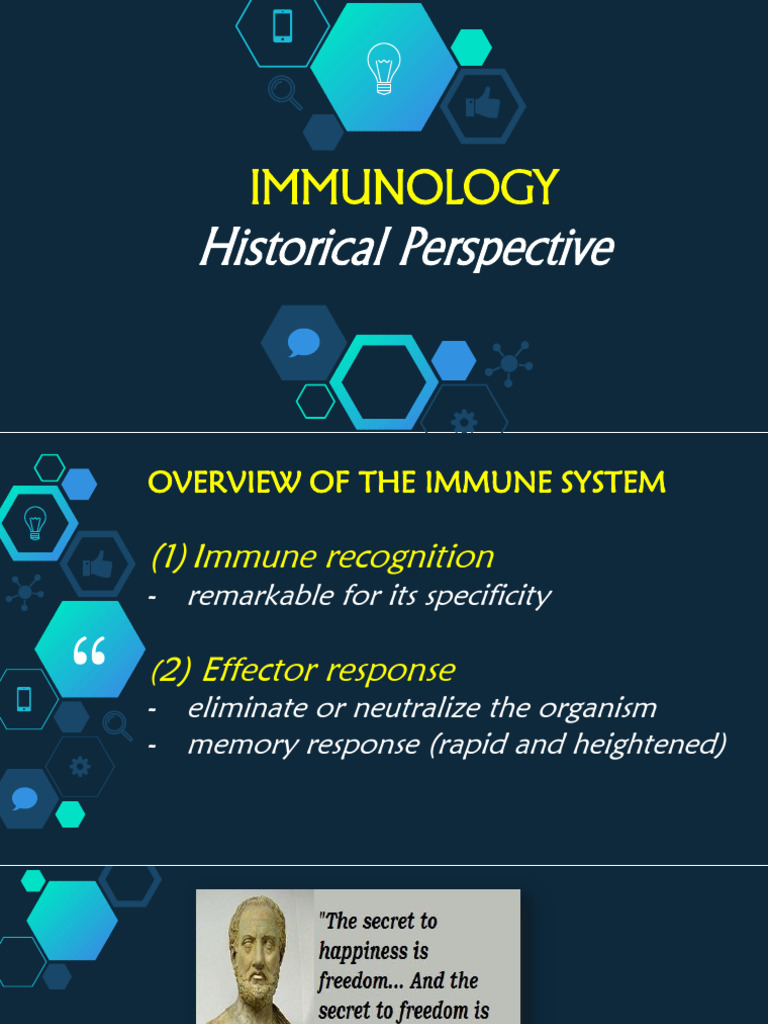 History of Immunology | PDF | Immunity (Medical) | Immune System