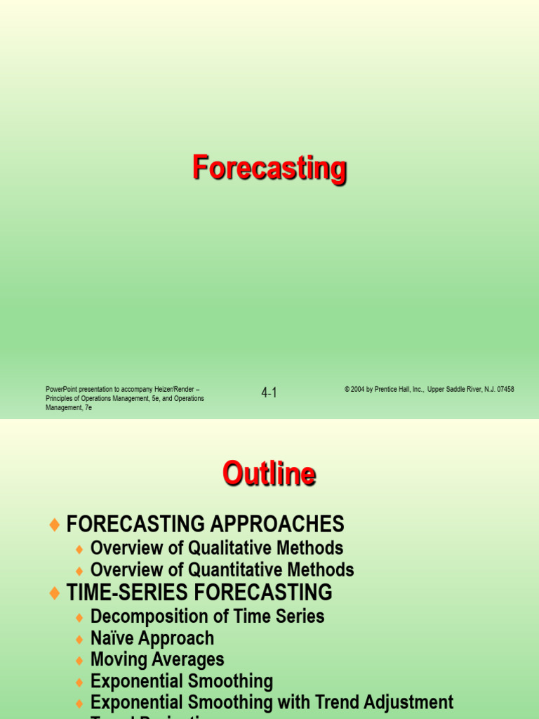 Forecasting Download Free Pdf Forecasting Time Series