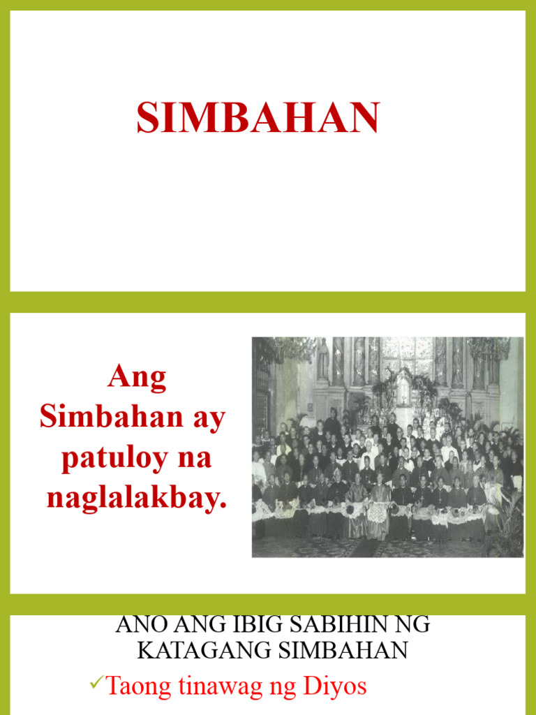 Simbahan | PDF
