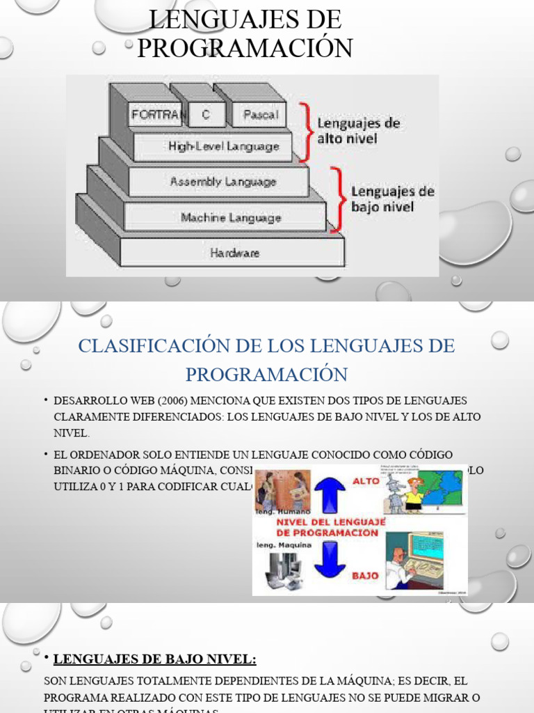 Puente Abel Presentacion Lenguajes de Programacion | PDF | Lenguaje de programación | Programa ...