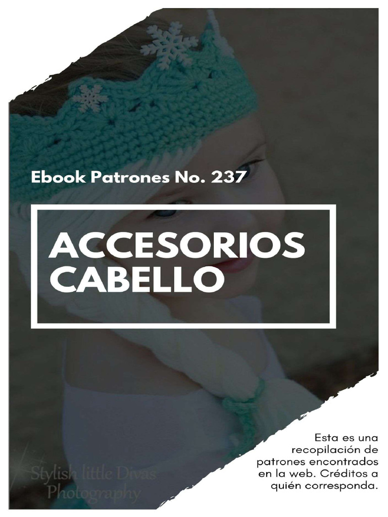 Accesorios de Crochet para el Cabello | PDF | Crochet | Figured Fabrics