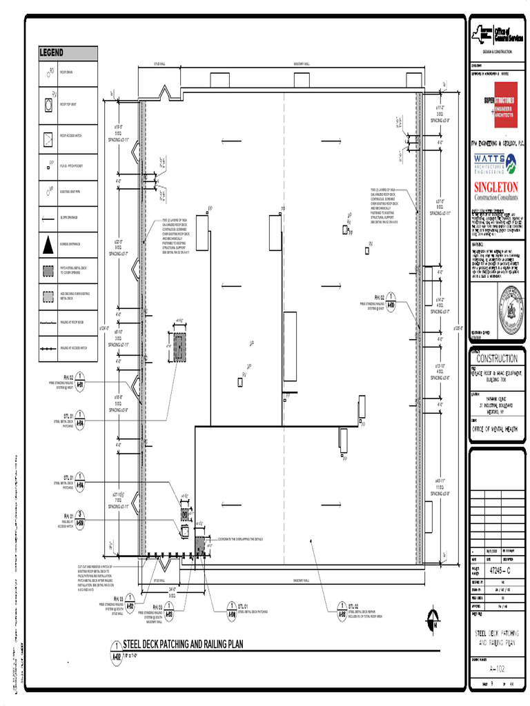 Metal Deck Drawing | PDF
