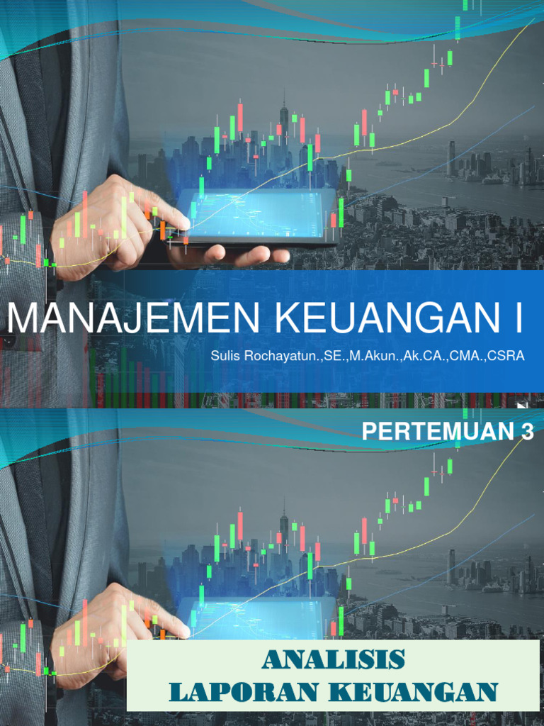 Pertemuan 3 MK - Analisis Laporan Keuangan | PDF