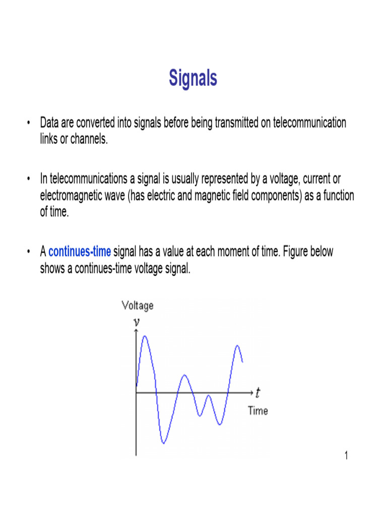 DCN386 Signals&LineCodingMethods | PDF | Digital Signal | Computer ...