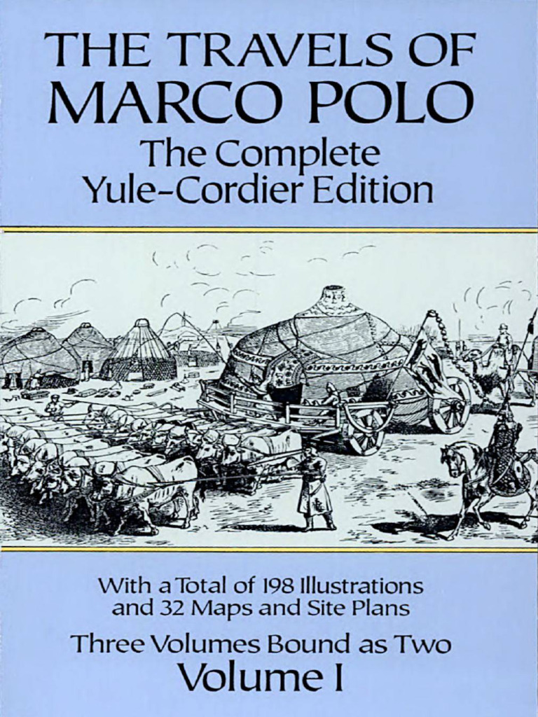 The Travels of Marco Polo - Volume 1 by Marco Polo and Da Pisa ...