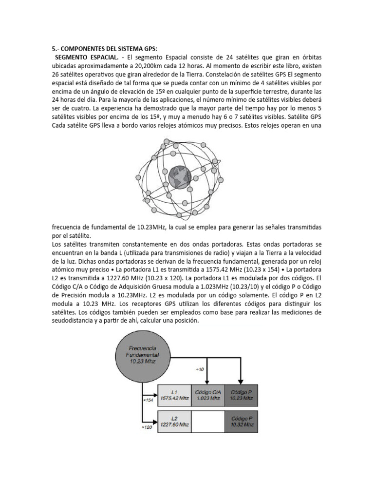 Funcionamiento Del GPS | PDF