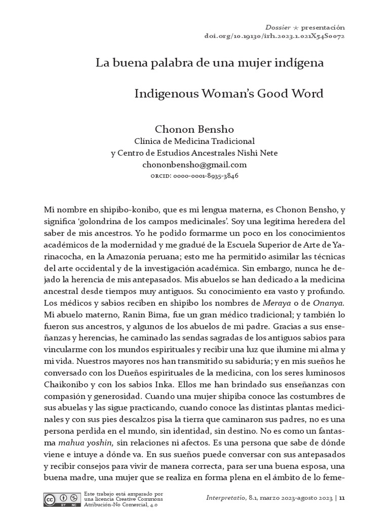 Sabiduría y Diseño en la Selva Peruana | PDF | Medicina | Perú