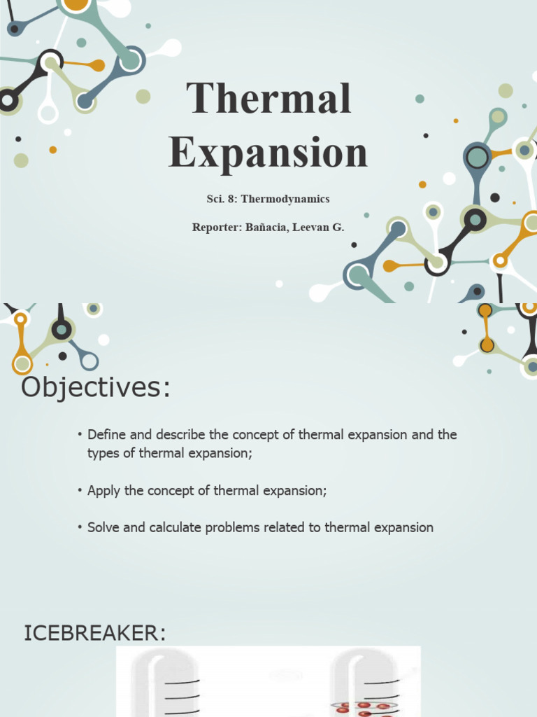 Thermal Expansion (Revised) | PDF | Thermal Expansion | Gases