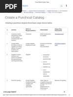 Oracle Fusion Punchout Catalog Overview | PDF