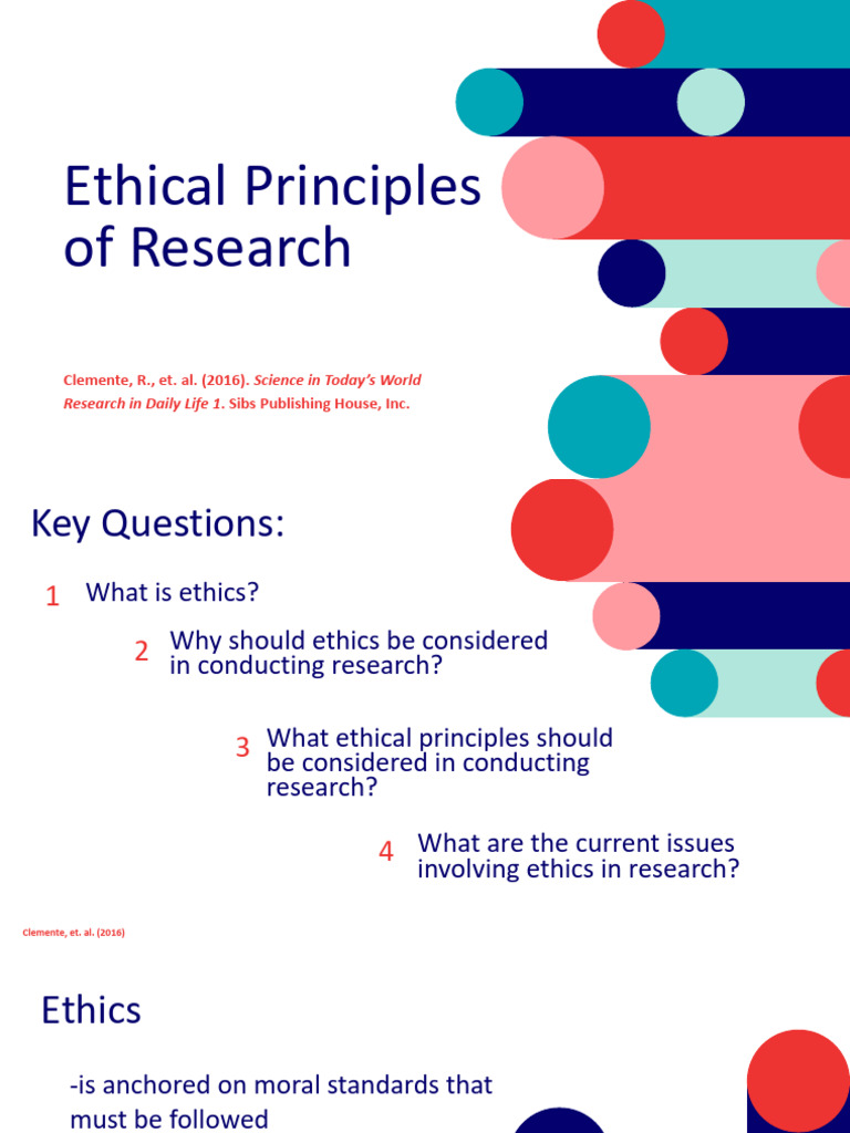 Ethical Principles | PDF | Animal Welfare | Morality