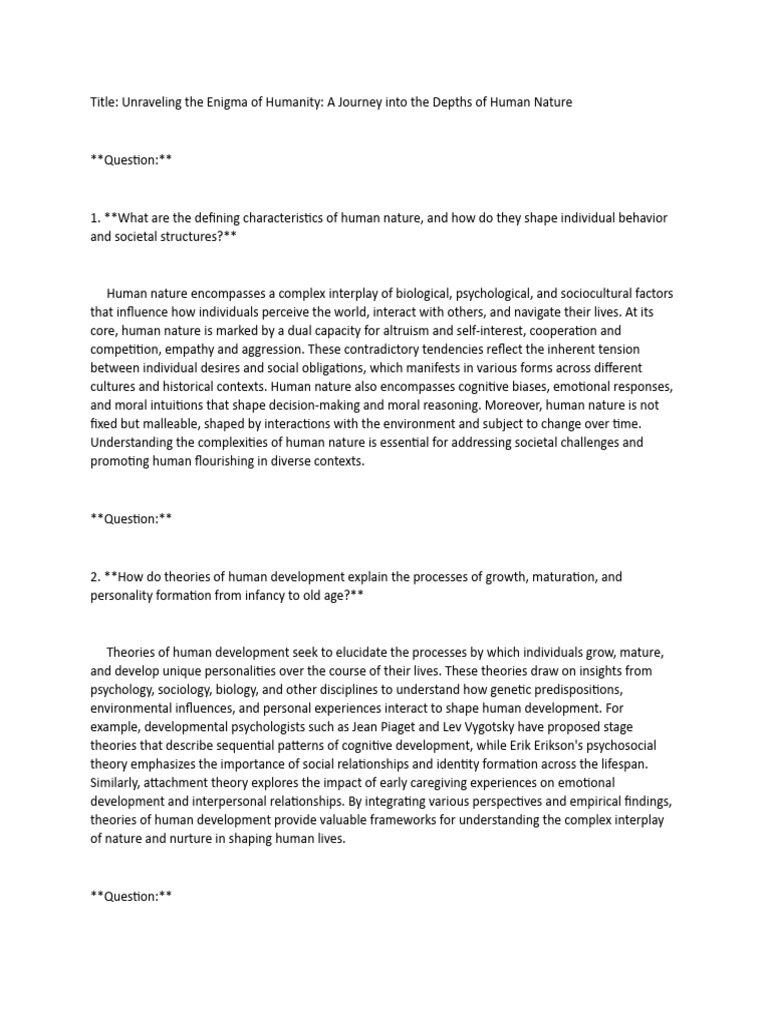 BCS Paragraph B5 | PDF | Emotions | Developmental Psychology