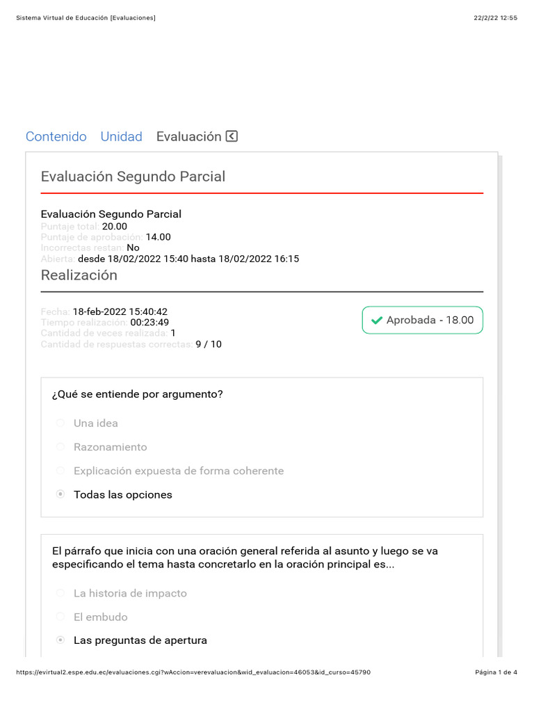 Coe Prueba - Cedeño Michael | PDF