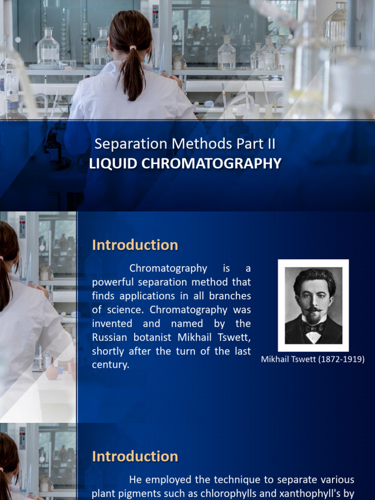 Liquid Chromatography | PDF