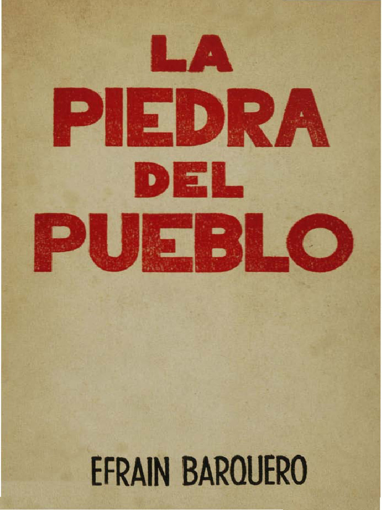 Barquero - La Piedra Del Pueblo | PDF