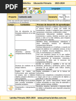 2do Grado Abril - 03 Lo Que Cambia y Lo Que Permanece (2023-2024) | PDF | Luna | Calendario