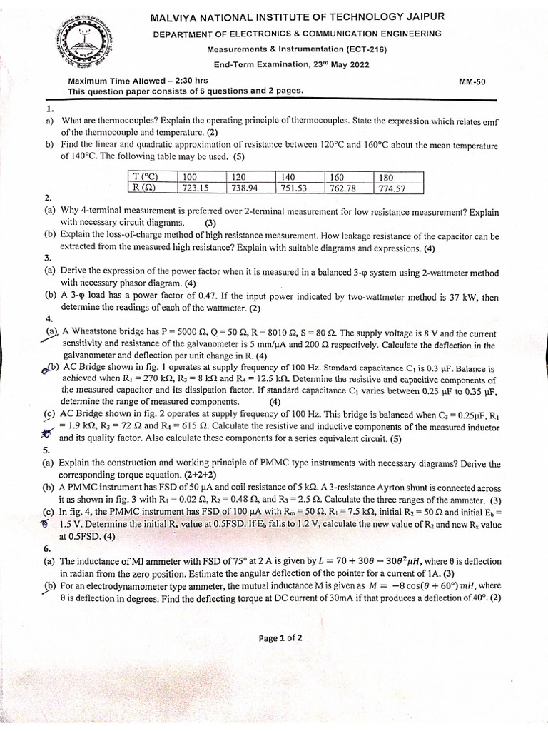 4th Sem 2022 Papers | PDF