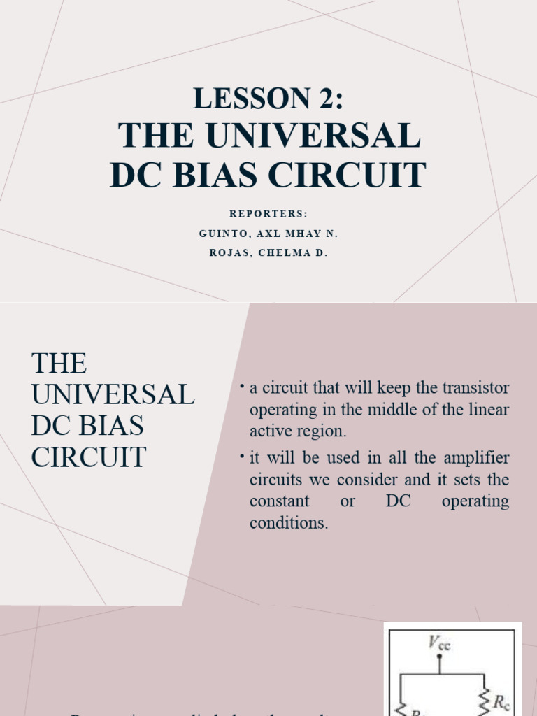 Module 5 Lesson 2 Guinto, Rojas | PDF | Electrical Network | Electronic Circuits