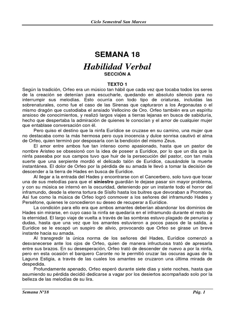 Boletín #18 | Descargar gratis PDF | Aleatoriedad | Orfeo