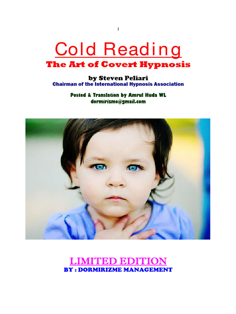 Cold Reading | PDF | Philosophy | Self-Improvement