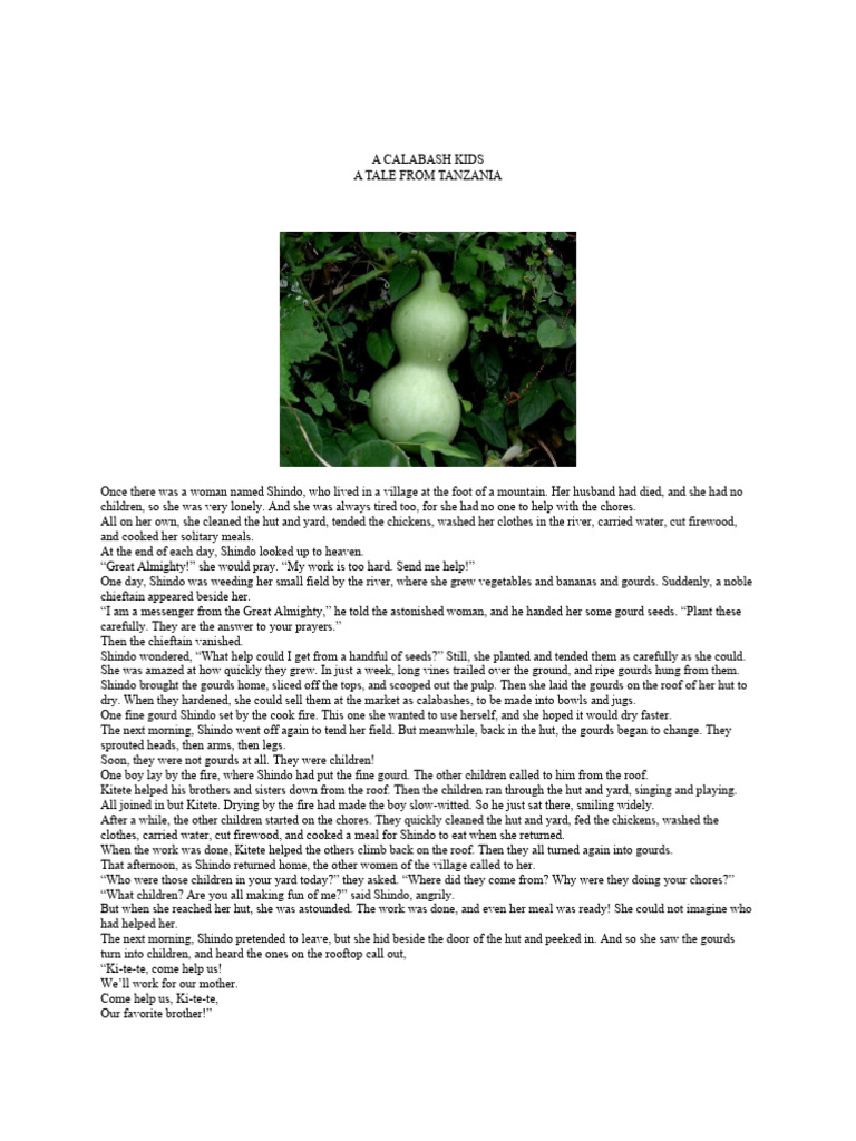 A Calabash Kids | PDF