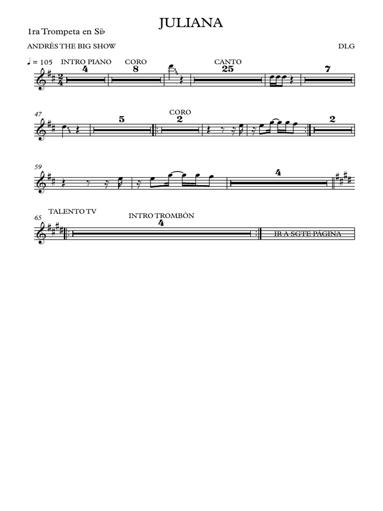 Mix Salsa Trompeta 1 | PDF