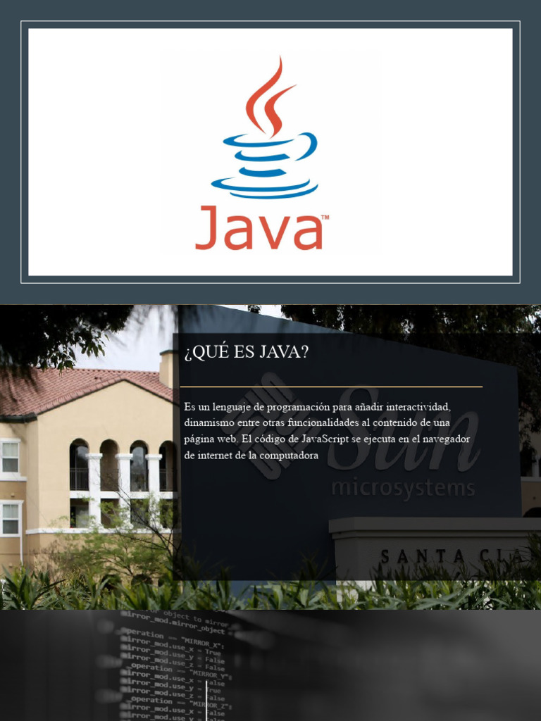 Introducción A Java | PDF | Java (lenguaje de programación) | Programa de computadora