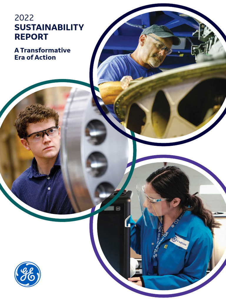 Ge2022 Sustainability Report Pdf General Electric Energy Development