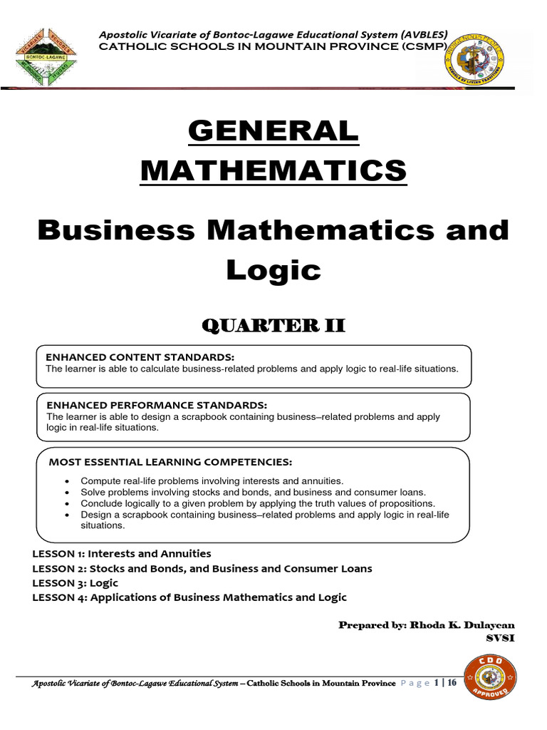 Gen Math | PDF