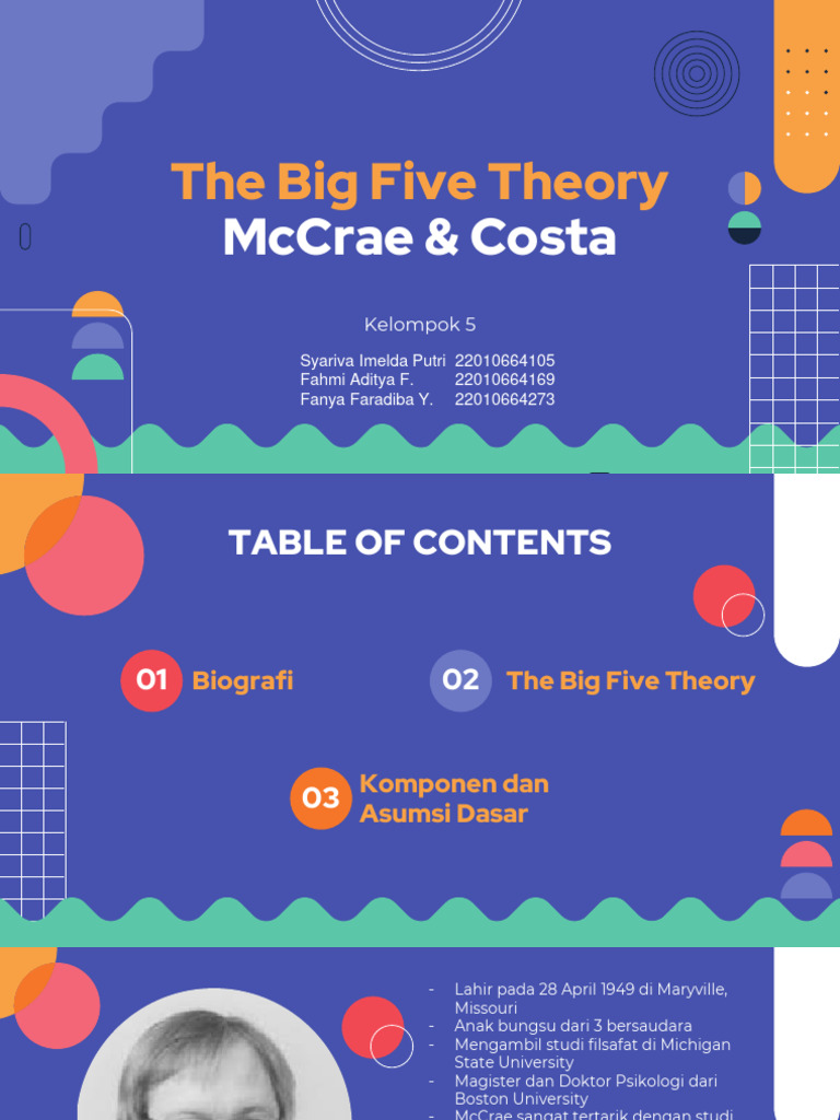 Kelompok 5 Big Five Theory | PDF