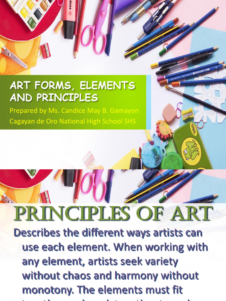 Cpar Lesson 3 Quarter 3 Principles of Art | PDF | Composition (Visual Arts)