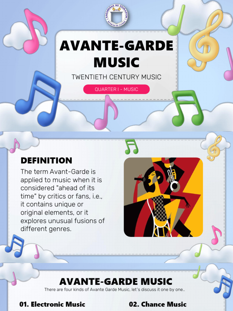 Avante-Garde Powerpoint Presentation | PDF | Electronic Music | Sound