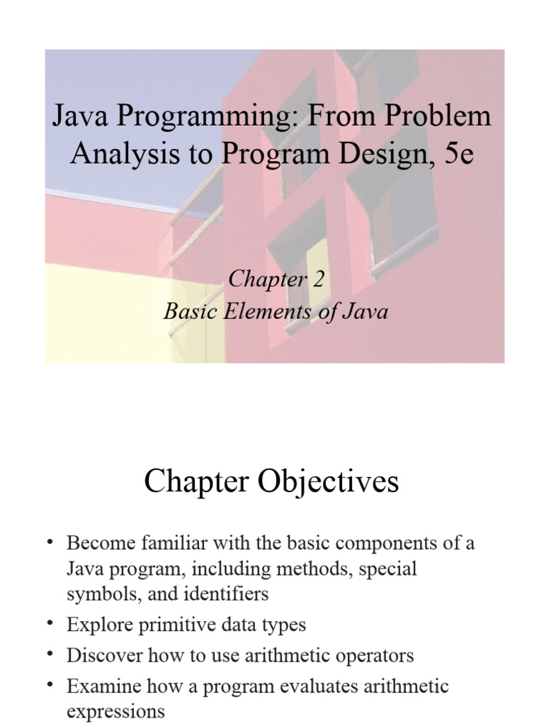 Ppt Ch02 Pdf Data Type Computer Program 