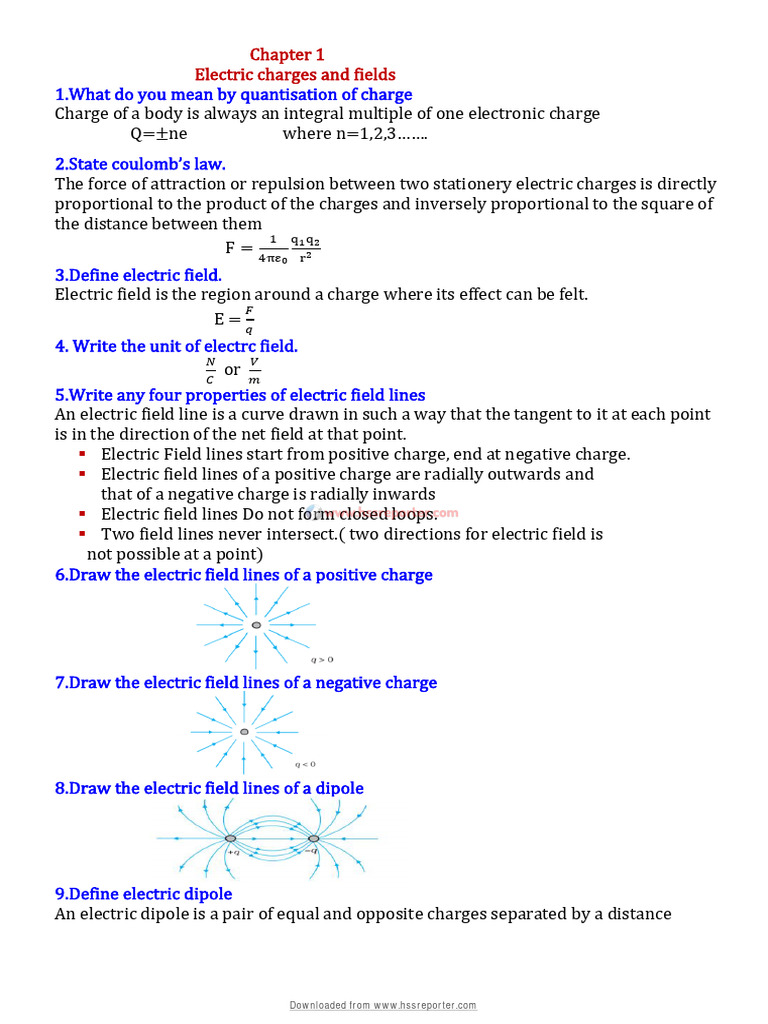 HSSRPTR - Plus Two Phy Imp Questions 2023 Only For Backword Students-5 | PDF | Isotope | Capacitance