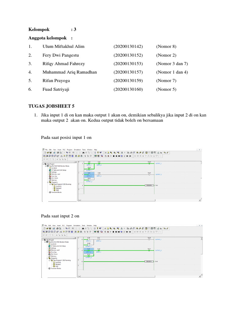 Jobsheet 5 New | PDF