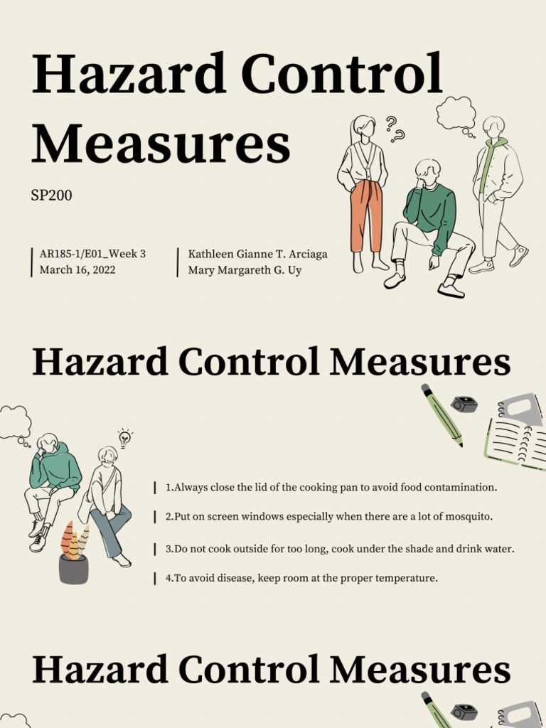 SP200 Hazard Control Measures | PDF