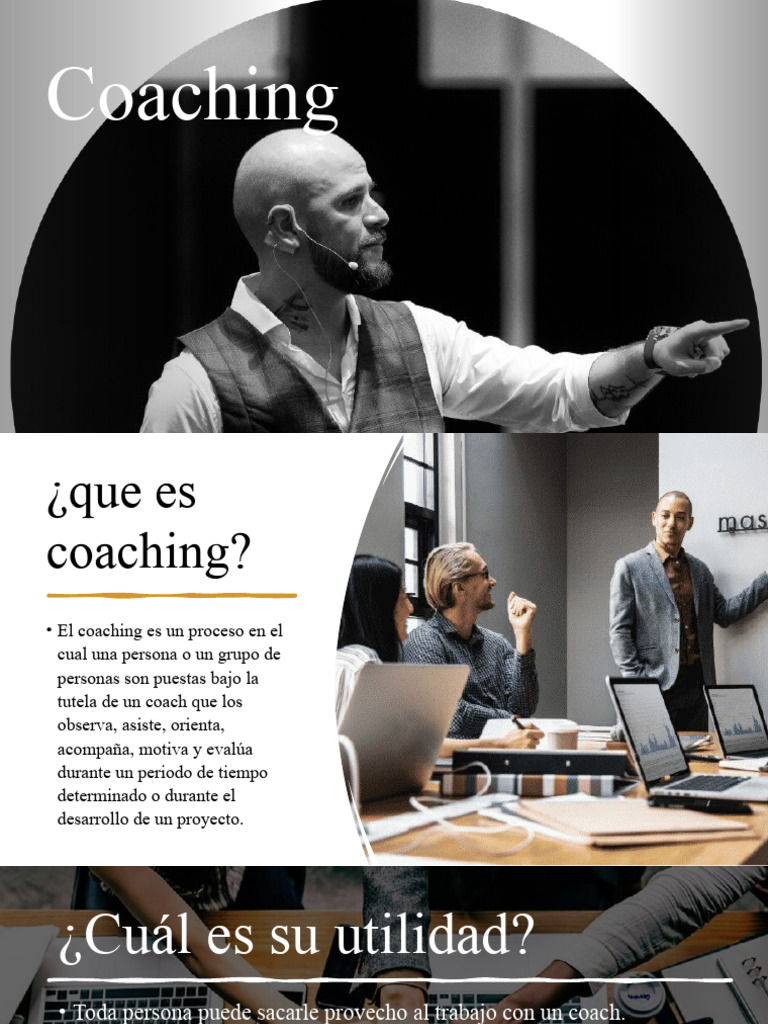 Coaching | PDF | Liderazgo | Iniciativa empresarial