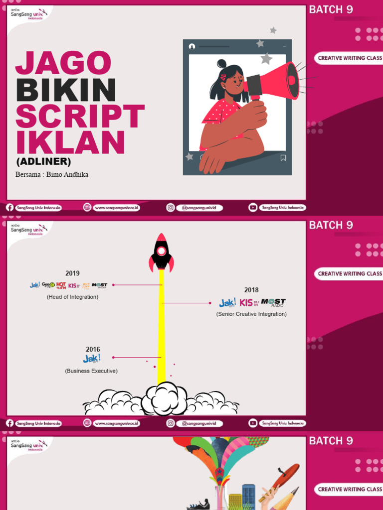 Jago Bikin Script Iklan Adliner | PDF