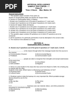 Chapter 1 - Introduction To AI CLASS 9 | PDF | Artificial Intelligence ...