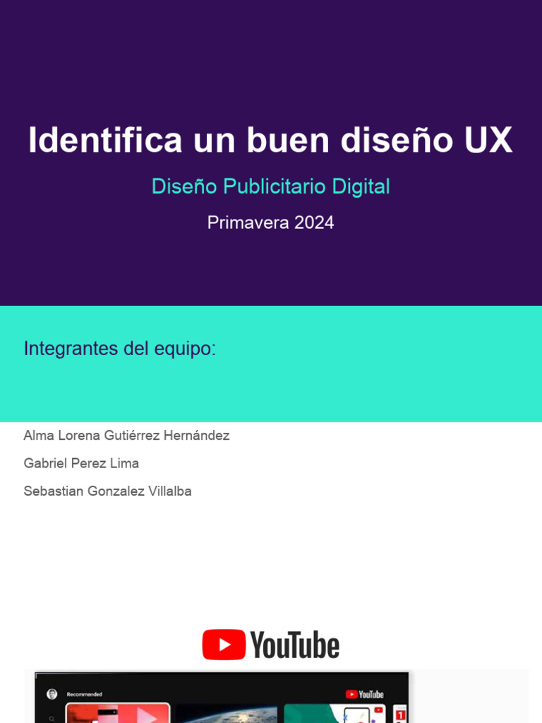 Claves para un Buen Diseño UX en Apps | PDF | Aplicación movil | Diseño