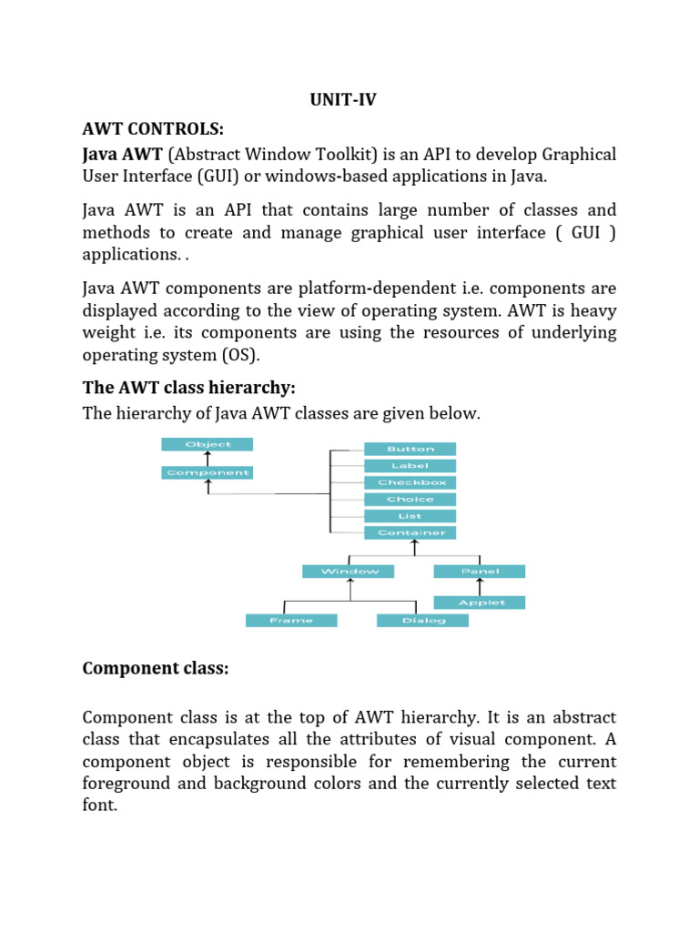 Unit Iv Pdf Class Computer Programming Method Computer 7827