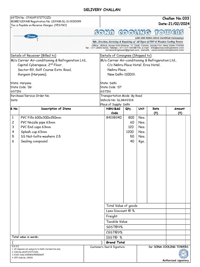 Challan#33 | PDF | Government | Transport