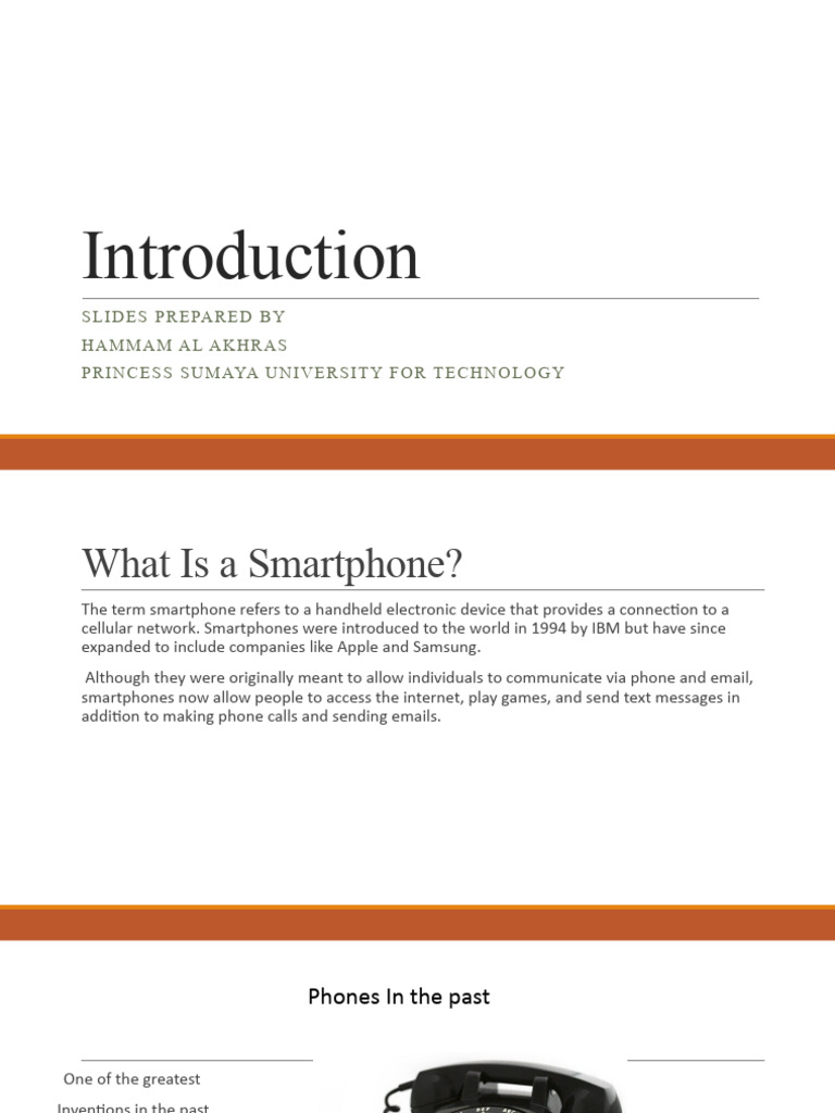 Introduction | PDF | Telephone | Mobile Phones
