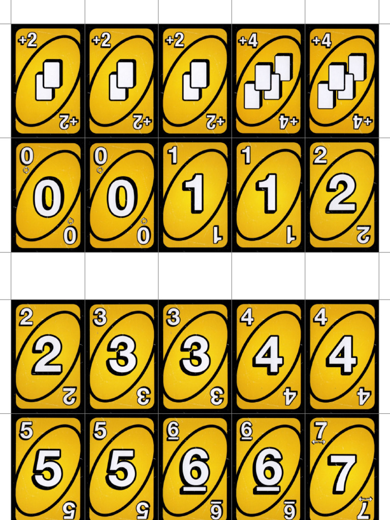 Uno No Mercy Usa | PDF