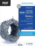 IGCSE History | PDF