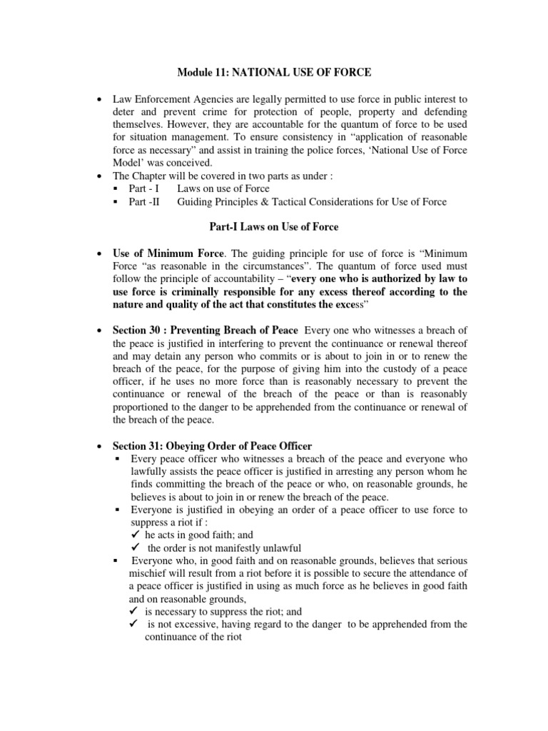 National Use of Force Guidelines | PDF | Deadly Force | Taser