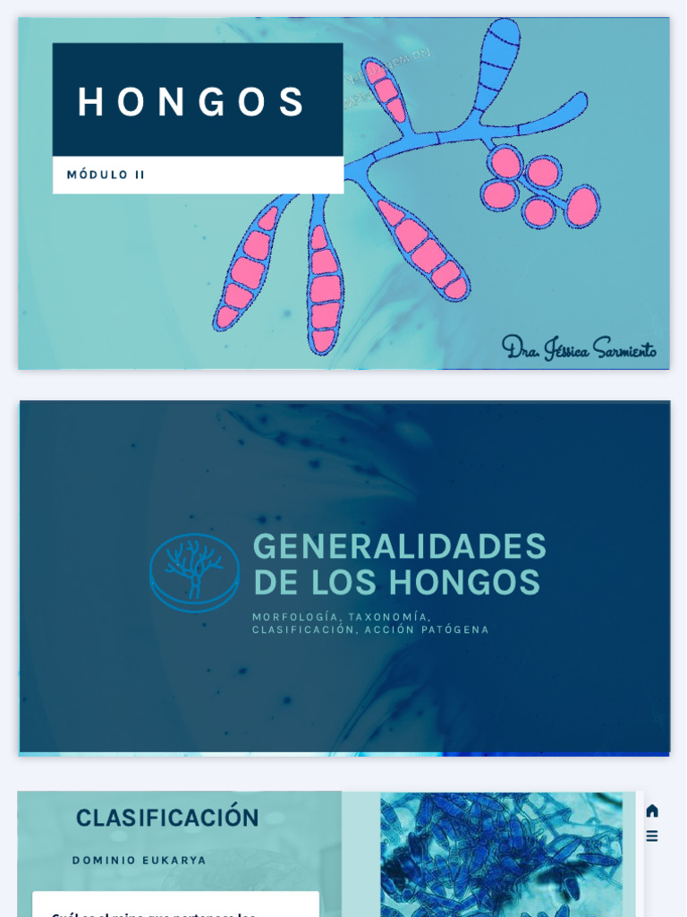 Hongos Patógenos | PDF | Hongo | Especialidades Medicas