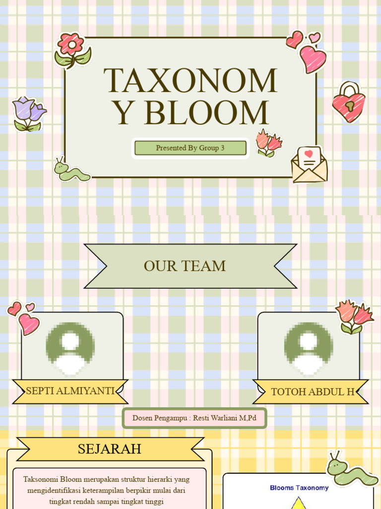 Taxonomy Bloom | PDF